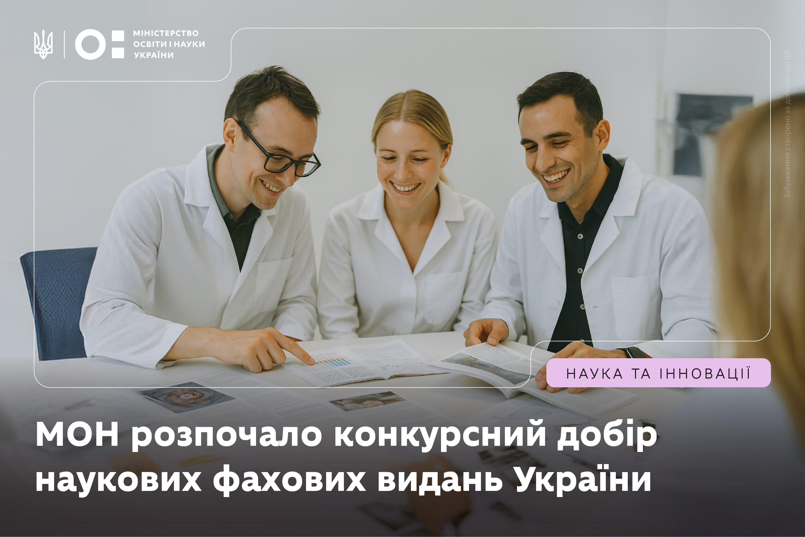 МОН оголосило перший конкурсний добір українських наукових фахових ...